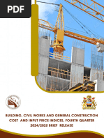 Bulletin of Construction Statistics - October 2024 | PDF | Concrete | Price Indices