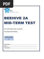 Beehive - Tests - Level 2 - Unit Test 2 | PDF | Cuisine | Foods