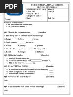 Essay Writing: Myself for Class 3 | PDF