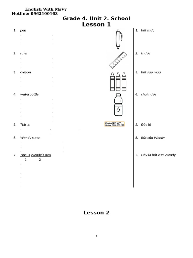 Grade 4. Unit 2 | PDF