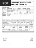 Dimensional Stability To Washing (ISO 3759) | PDF | Textiles | Clothing