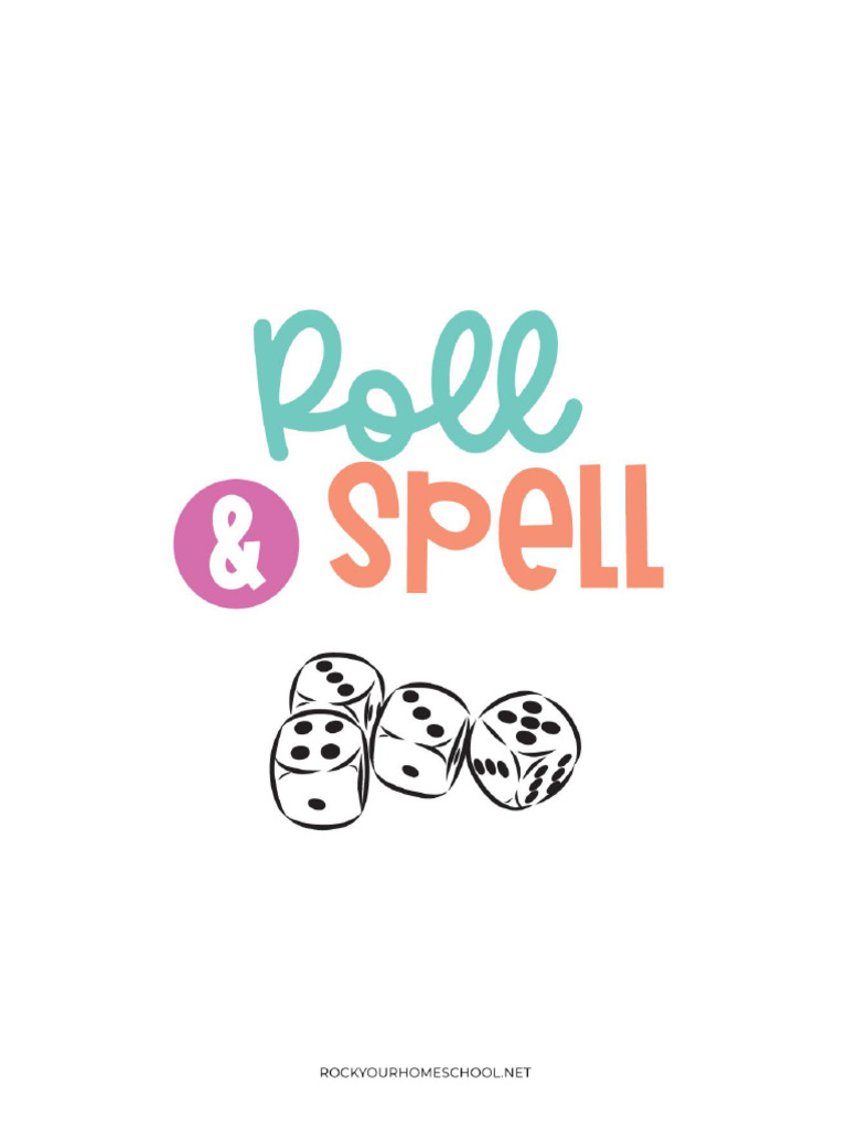 Roll and Spell Games Pack | PDF