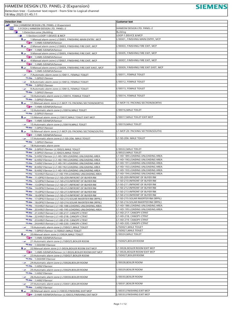 Hameem Design Ltd. Panel-2 (Expansion) - Customertextreport | PDF | Computer Engineering | Equipment