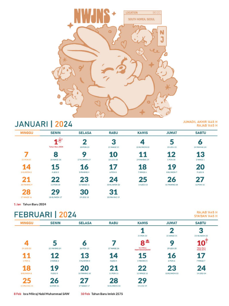 Kalender 2024 | PDF