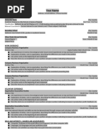 Kelley Resume Template | PDF | Educational Stages | Indiana