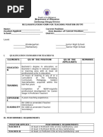 Non-Academic Distinctions Recognition | PDF