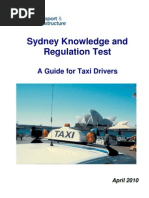 Taxi Driver Knowledge Test Example | PDF | Discrimination | Gender