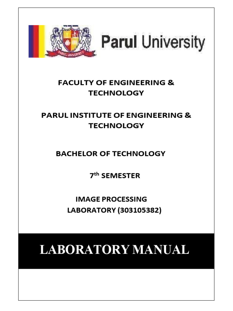IMP Lab Mnual 1-10 (1205) | PDF | Graphics | Vision