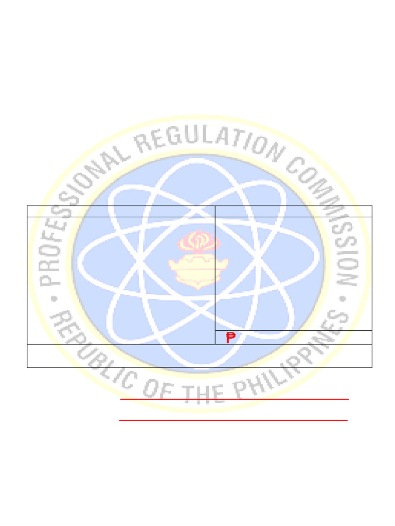 Electronic Official Receipt (eOR) Professional Regulation Commission | PDF