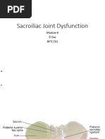 Understanding SIJ: Form and Force Closure | PDF | Pelvis | Vertebral Column