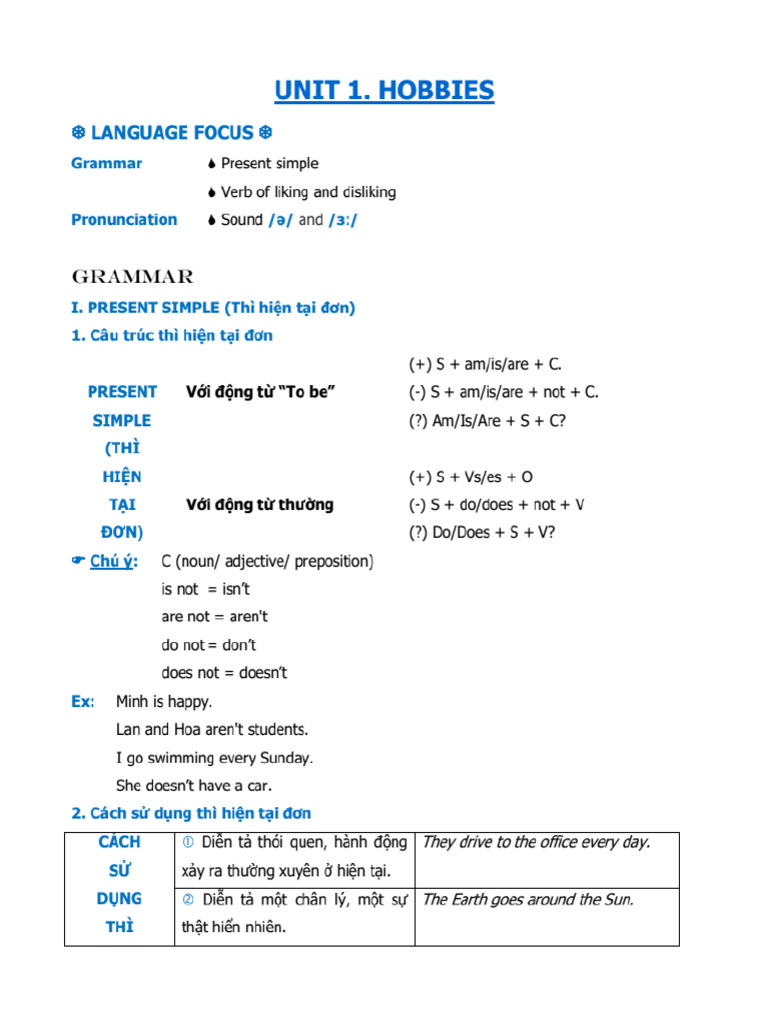 Unit 1 Unit 2 E7 Pdf