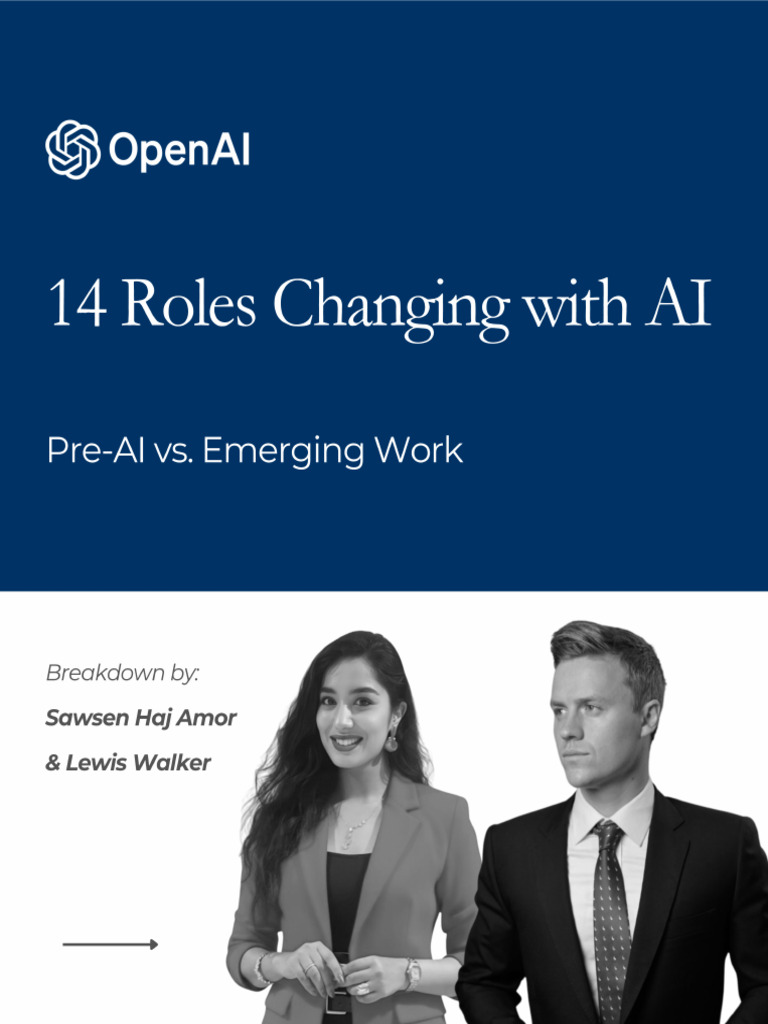 14 Roles Changing With AI PDF | PDF