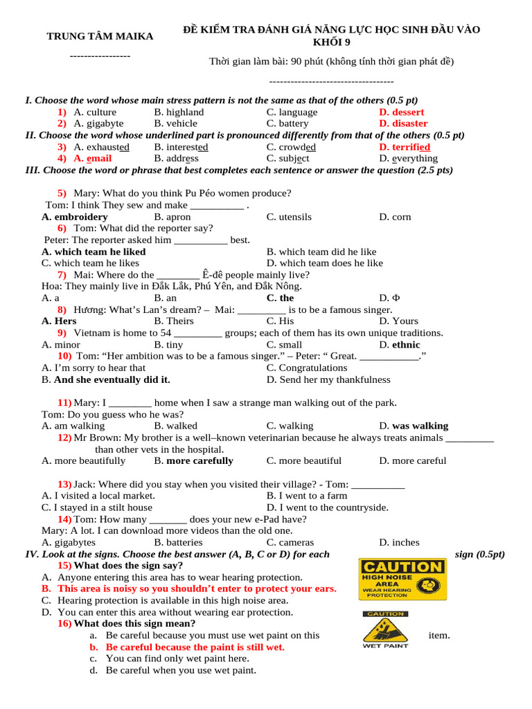 Student Assessment for Grade 9 | PDF | Smartphone | Mobile Phones