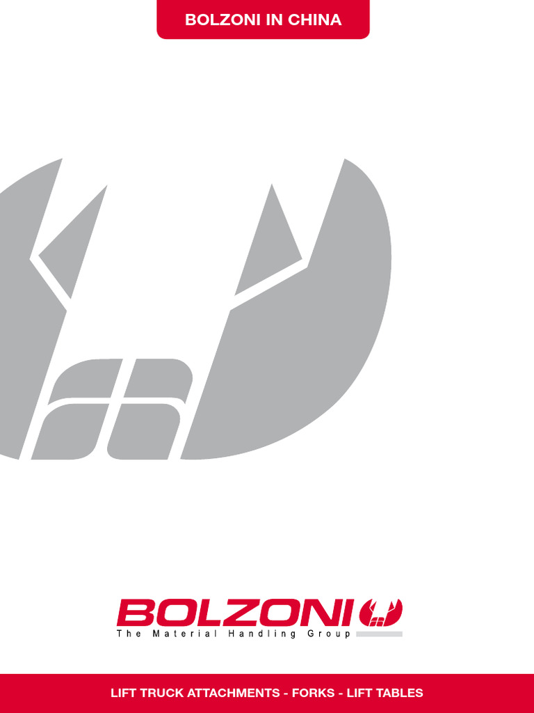 Bolzoni BrochureChina2013 en | PDF | Welding | Construction