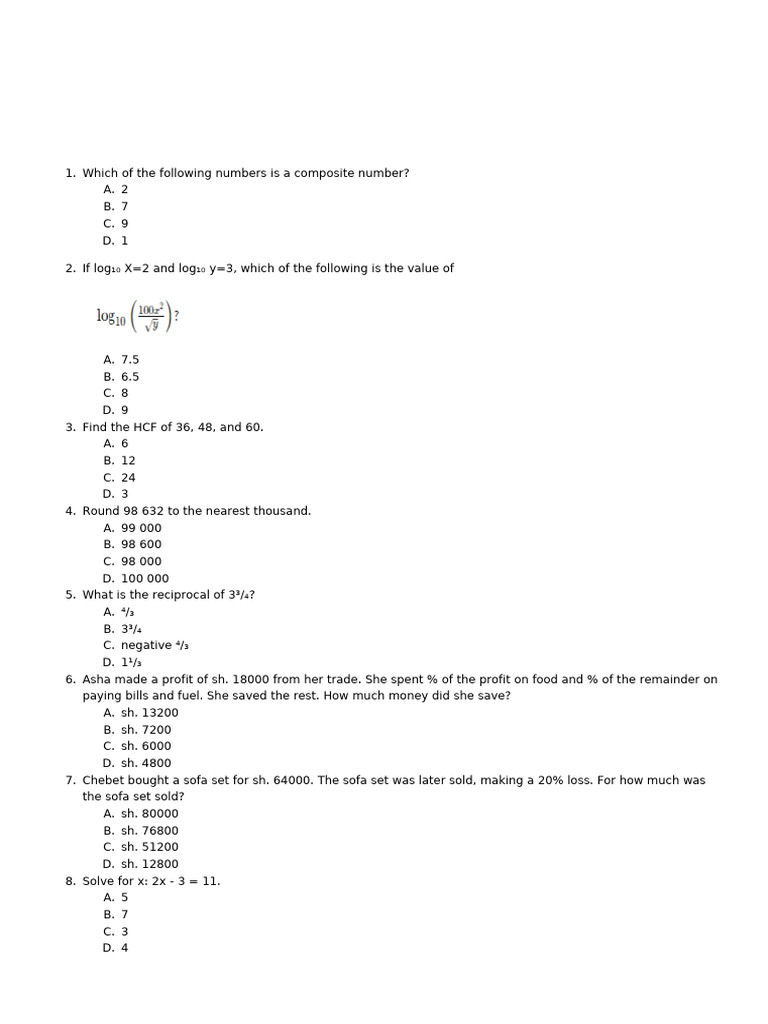 Grade 9 Maths Opener Exam Term 3 2025 | PDF | Length | Area
