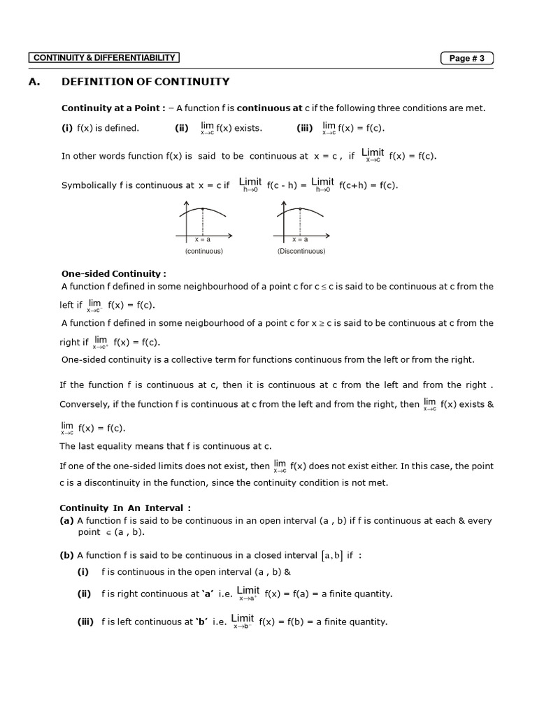 Math 1 | PDF | Continuous Function | Function (Mathematics)
