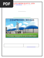 Overview of SATAT Scheme for CBG | PDF | Biogas