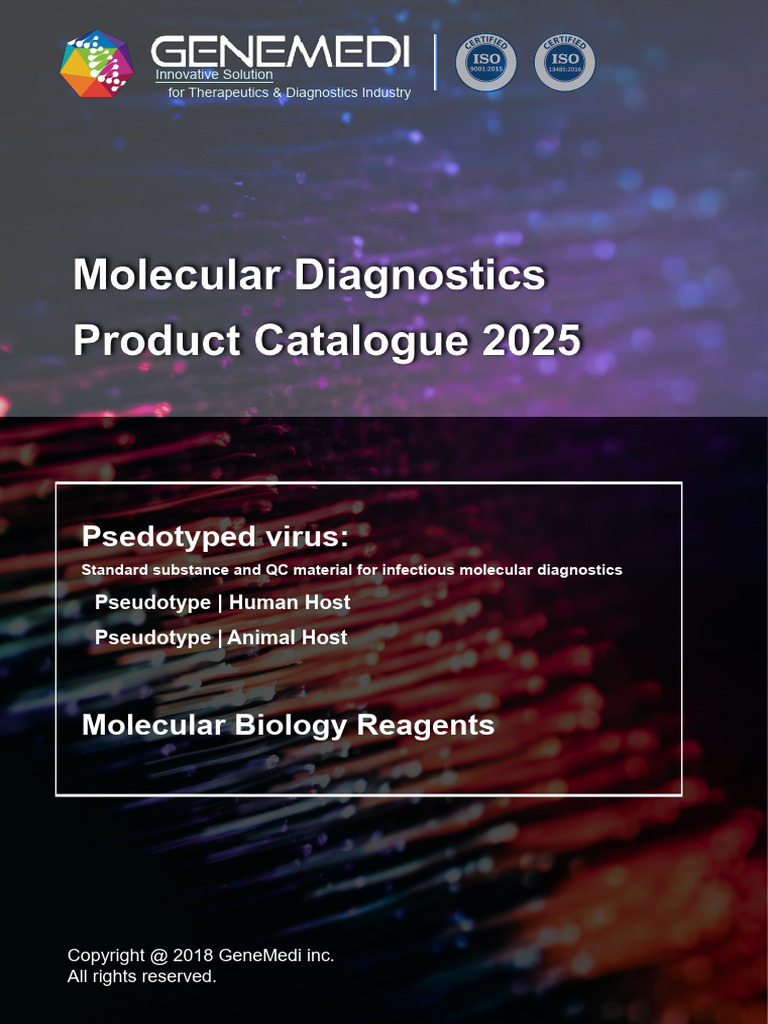 GM Molecular Diagnostics Products Brochure 2025 | PDF | Real Time ...