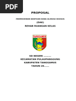 Proposal Permohonan Rehab Bangunan Sekolah | PDF