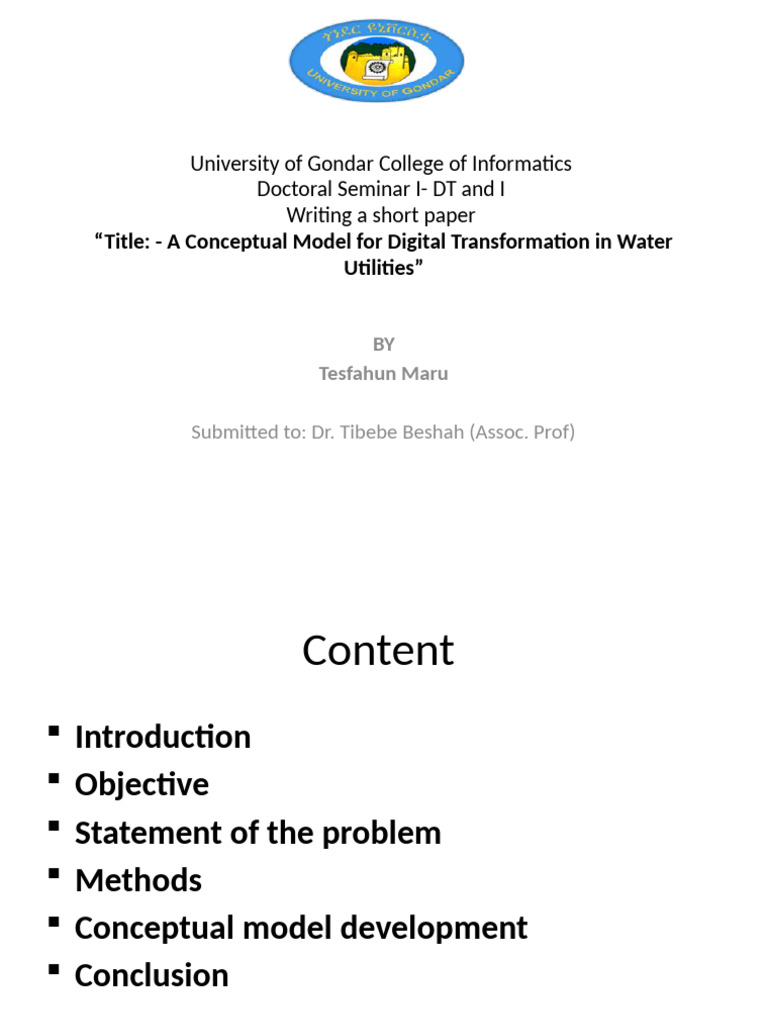 Writing A Short Paper by Tesfahun22 | PDF | Scada | Hypothesis