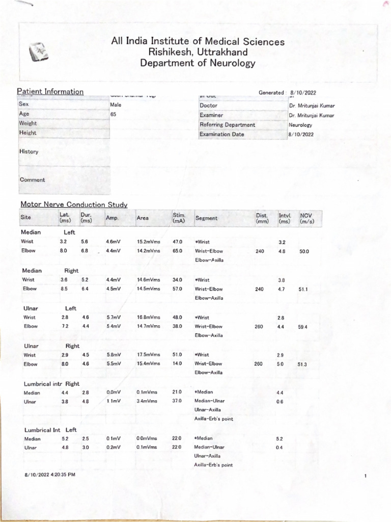 Gajanand Yogi NCV Report | PDF
