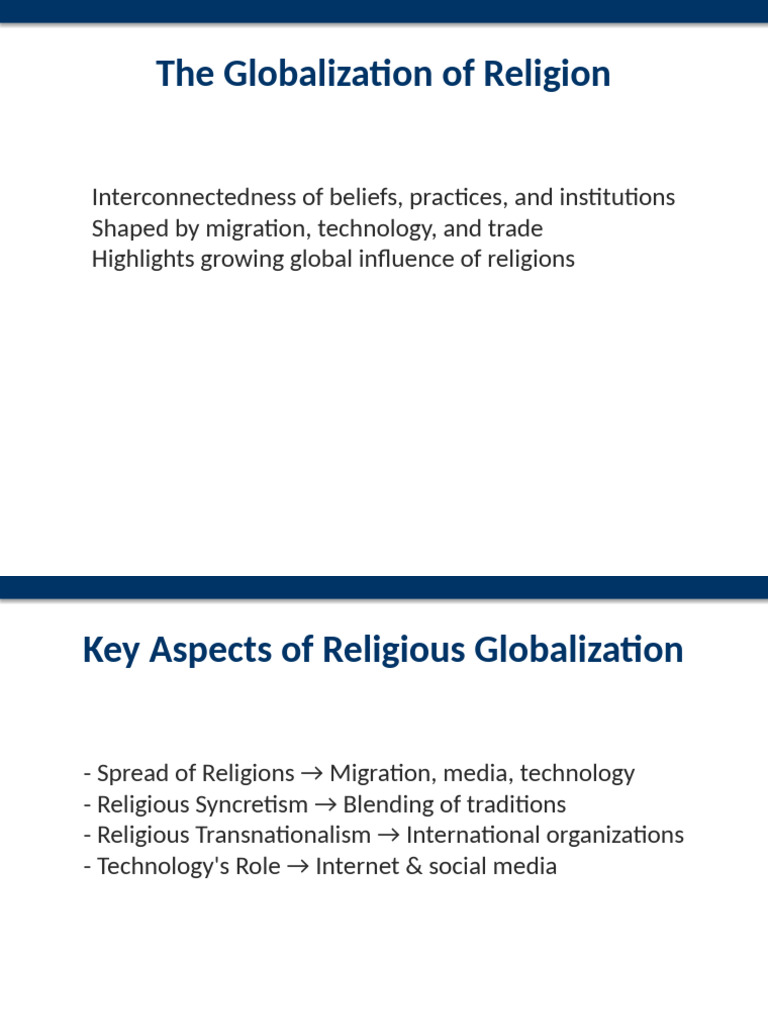 Globalization of Religion Precise | PDF