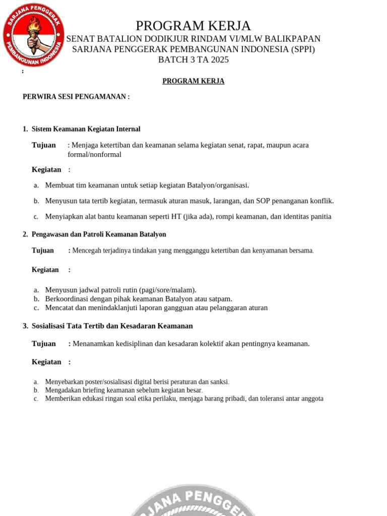 Contoh LPJ Pasiop | PDF