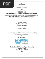 MBA Project Guide Biodata | PDF