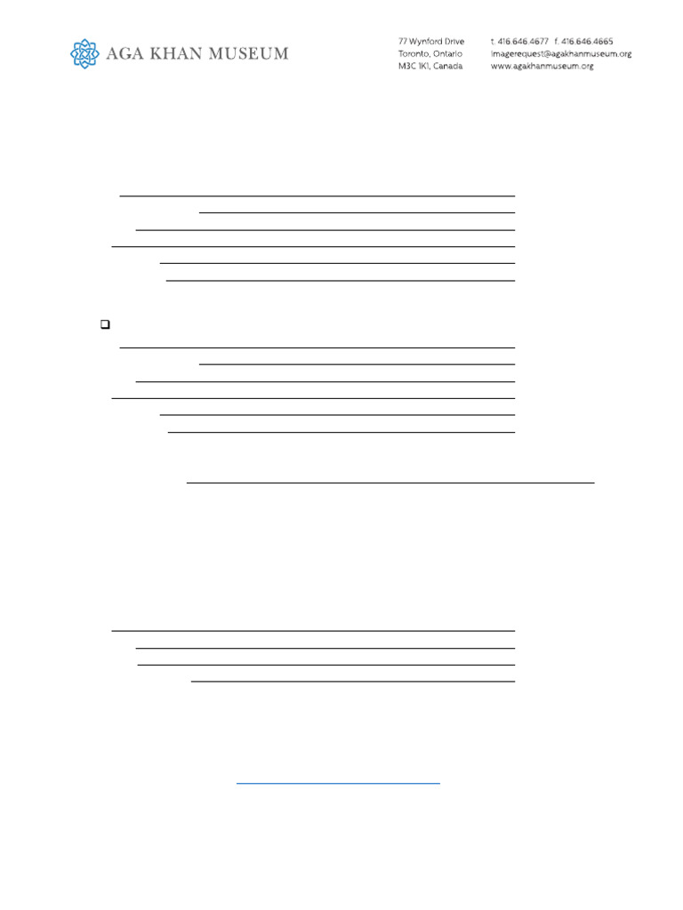 Form5 Publication Rights and Reproduction Request V1 | PDF
