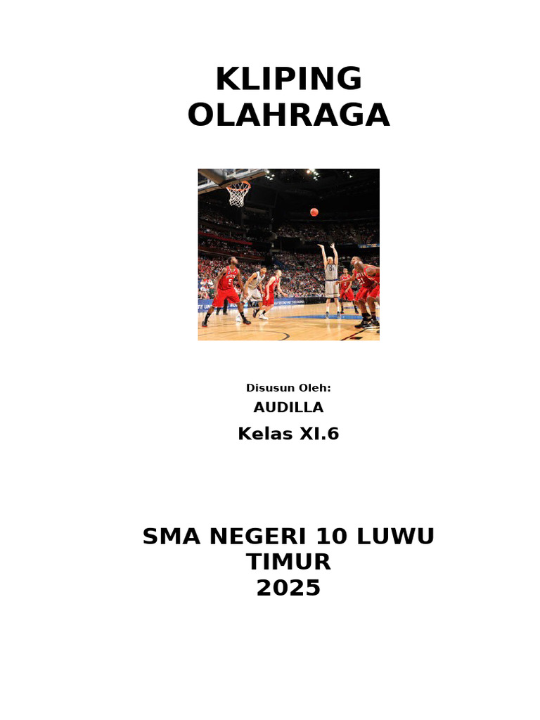 Kliping Olahraga: Jenis dan Penjelasan | PDF