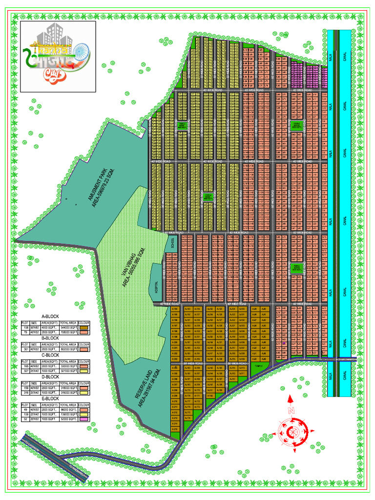 Azad City Map | PDF