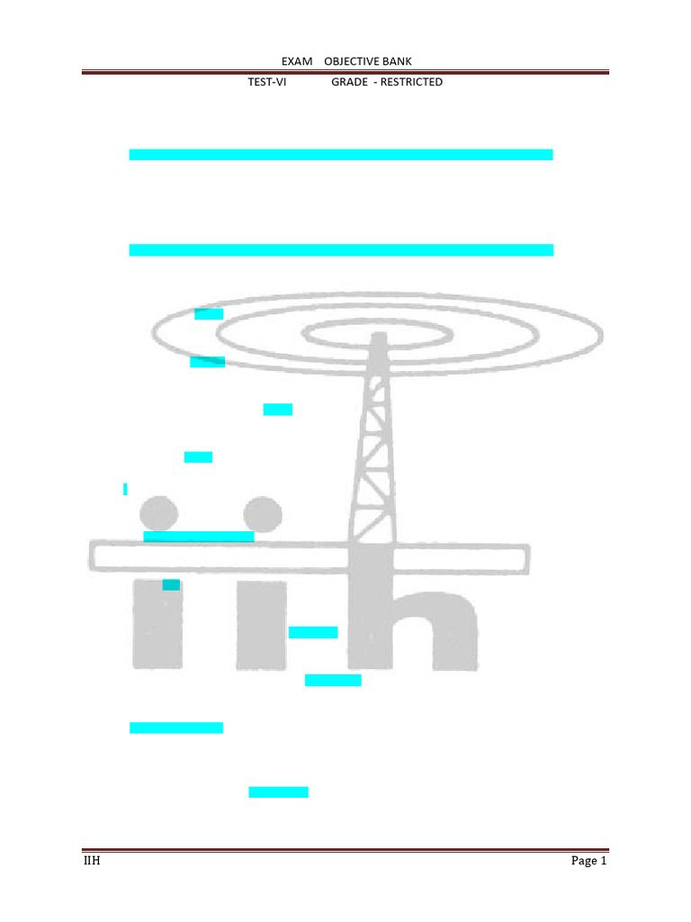 Antennas Test Vi | PDF | Antenna (Radio) | Electronics