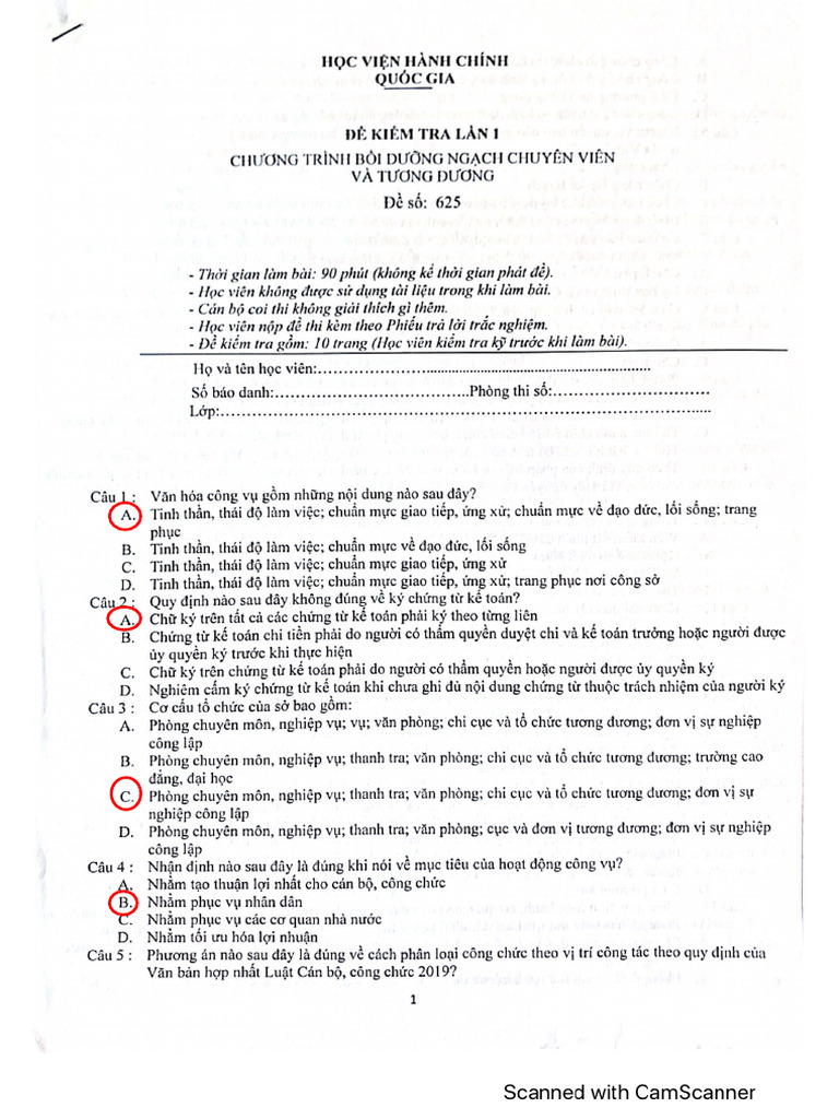 CV Lần1 625 | PDF