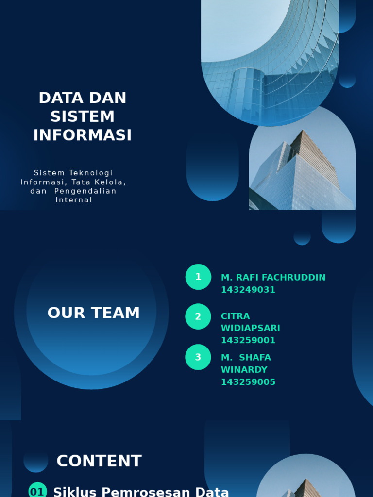 Siklus Pemrosesan Data dan Informasi | PDF