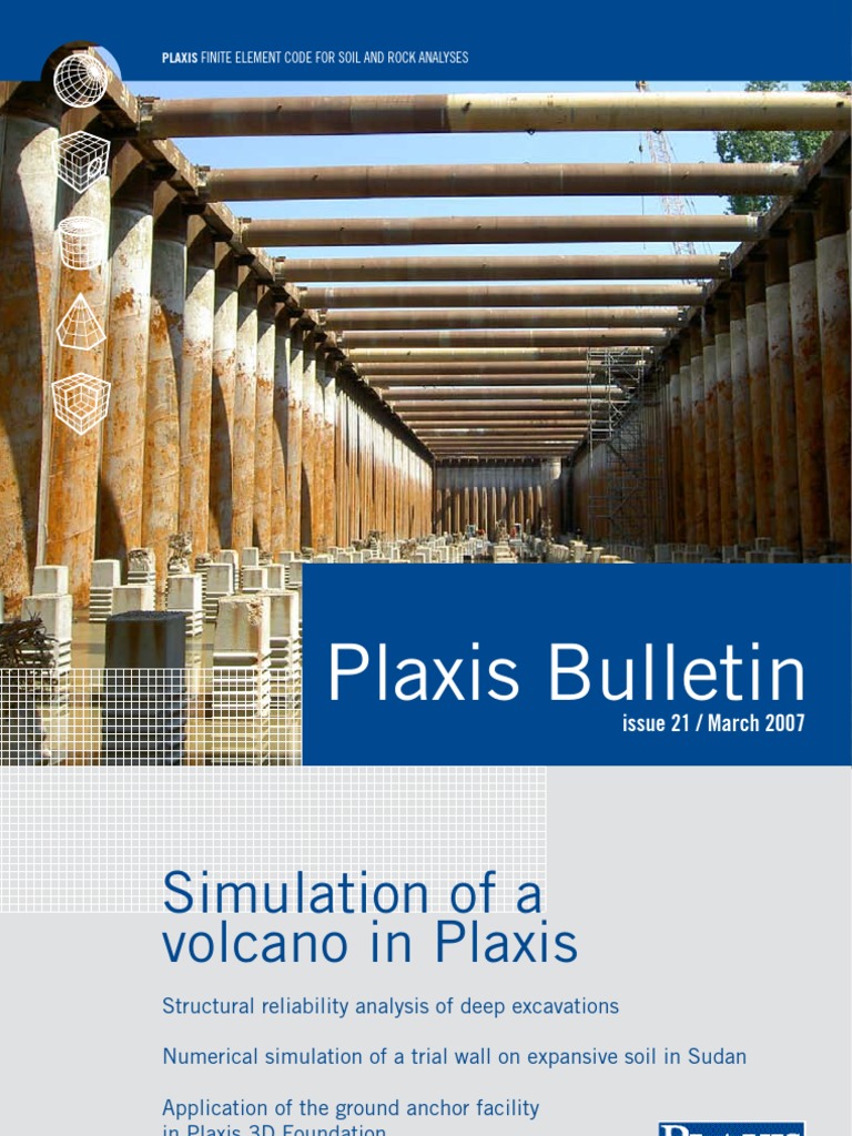 21 PLAXIS Bulletin | PDF | Reliability Engineering | Strength Of Materials