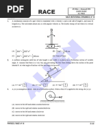 Allen Race Module 2026 Test Series For Jee | PDF