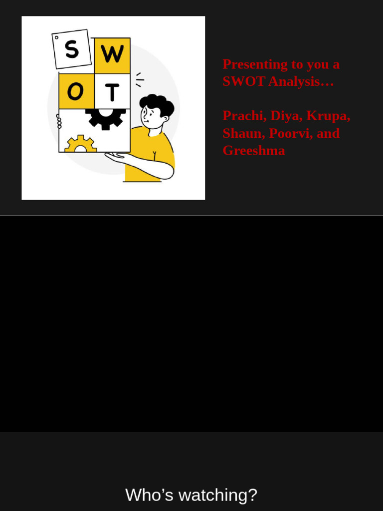 Netflix SWOT Analysis Overview | PDF | Swot Analysis | Netflix