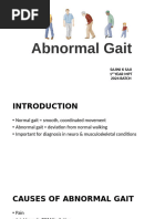 Types of Gaits With Descriptions | PDF