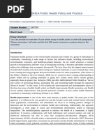 Unit 8 Public Health Assignment 1 Brief | PDF | Public Health | Cognition