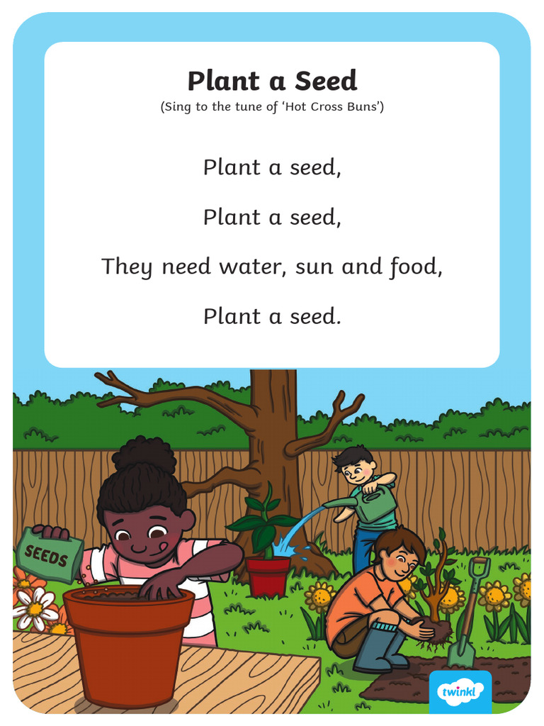 Fun Seed Planting Activities for Kids | PDF