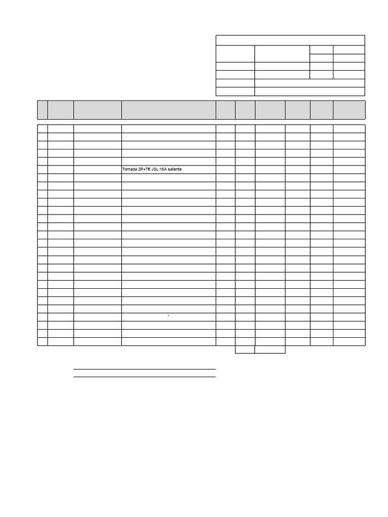 MQT Material Elétrico Armazém Poceirão | PDF