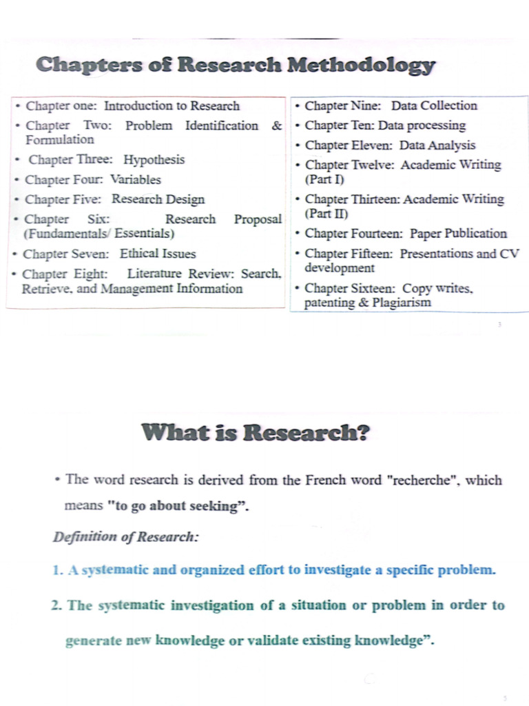 Resarch Methodlogy | PDF