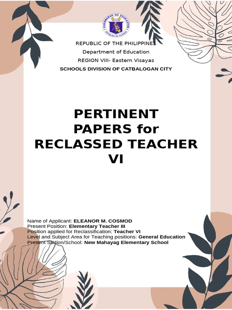 Pertinent Papers 1 | PDF