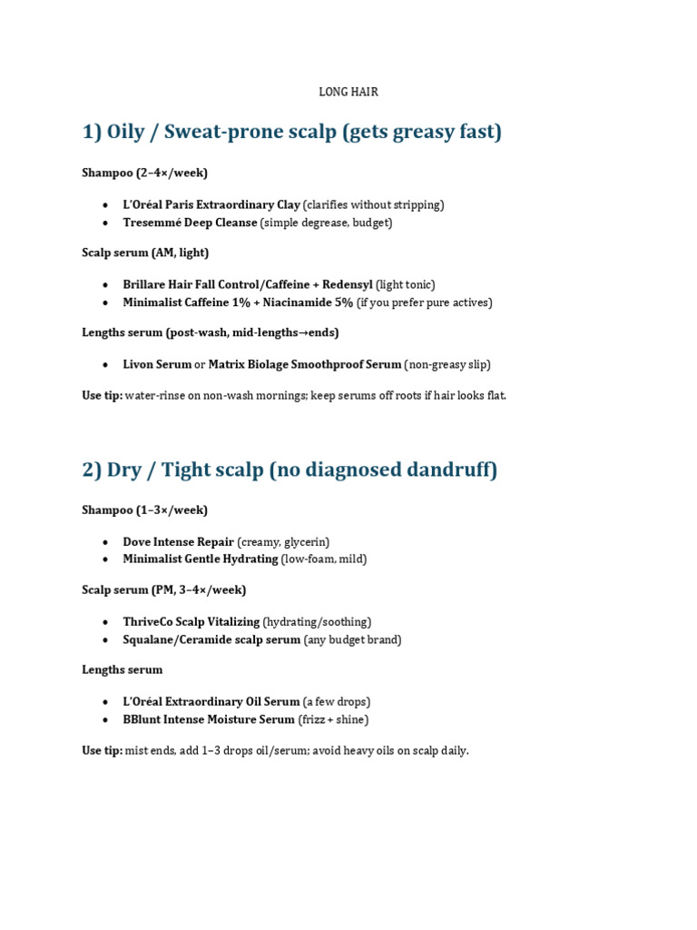 Long Hair | PDF
