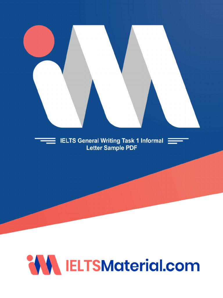 IELTS Informal Letter Samples Guide | PDF