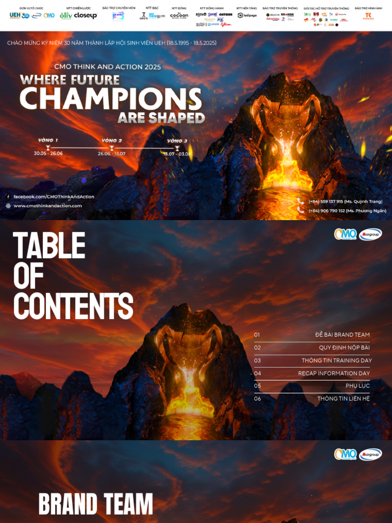 Cmo Think and Action 2025 - Brand Team - Handbook | PDF