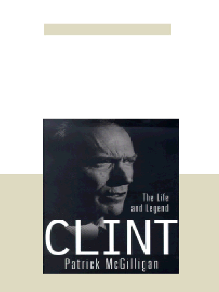 Clint: The Life and Legend Overview | PDF | Ratification | Treaty