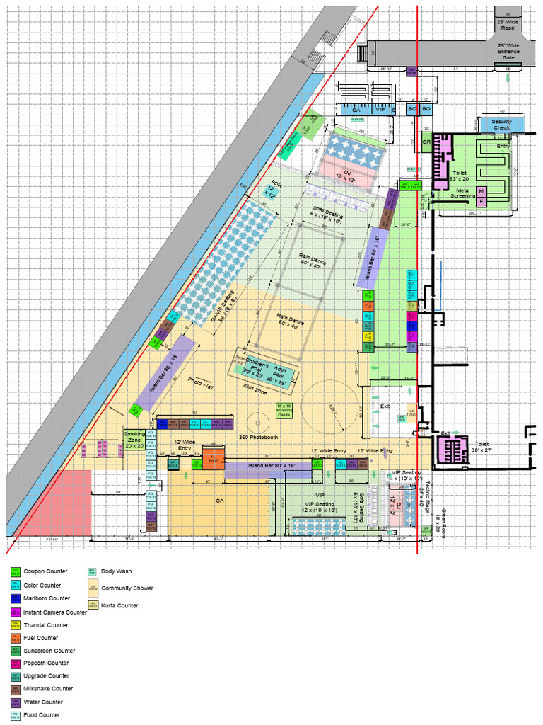 NESCO Layout for Techno Stage Event | PDF