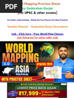 28 Key Maps for UPSC 2025 Preparation | PDF