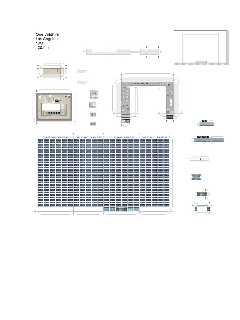 Los Angeles Paper Models | PDF
